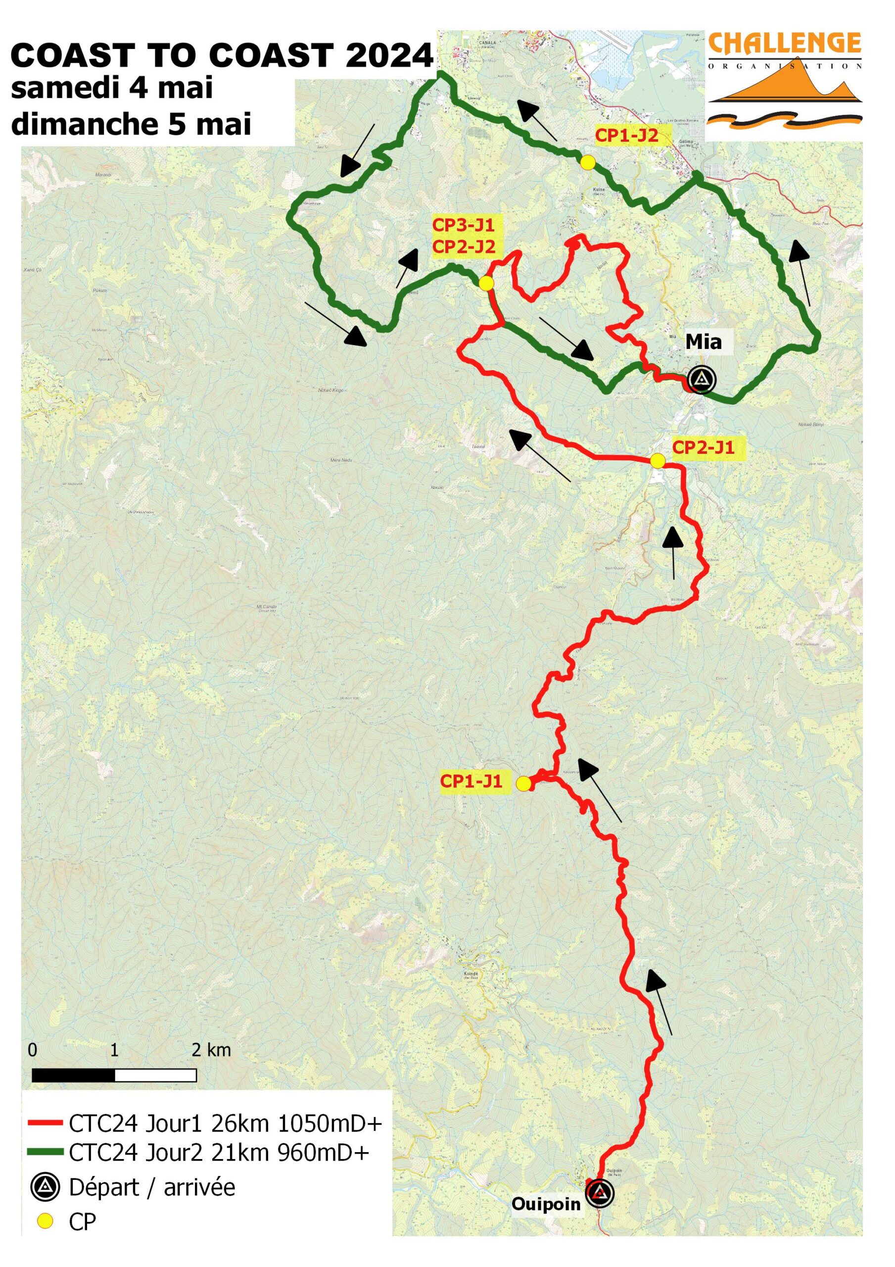 Coast to Coast 2024 - Challenge Organisation